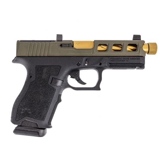 PSA Dagger Compact 9mm Pistol With SW3 RMR Slide & TiN Spiral Fluted ...